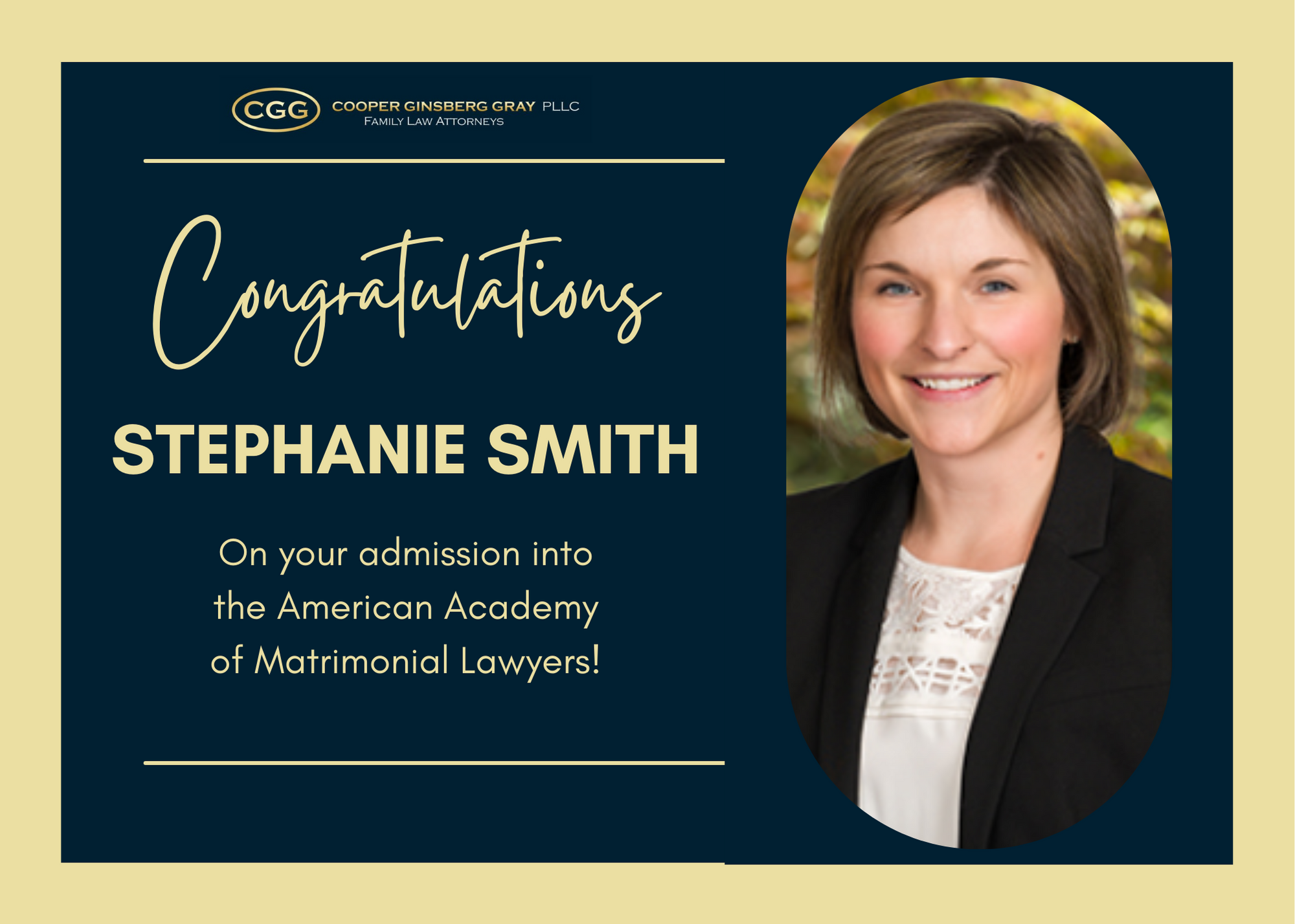 Stephanie Smith Admitted into the American Academy of Matrimonial ...